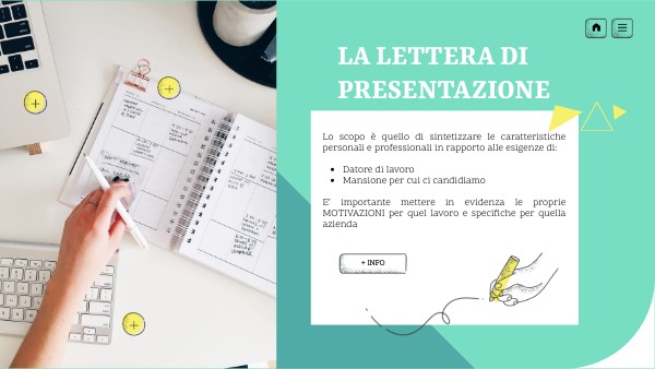 LETTERA DI PRESENTAZIONE