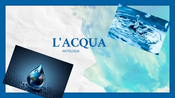 WATERY PRESENTATION | Genially