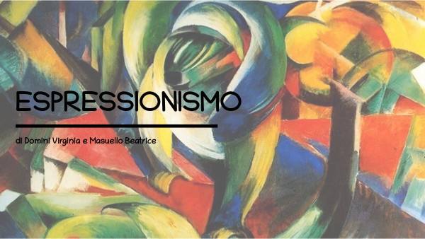Espressionismo | Genially
