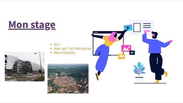 Présentation de stage | Genially