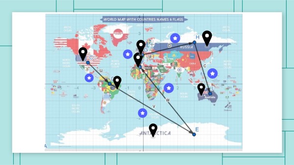 SIMPLE CORPORATE MAP | Genially
