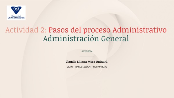 Proceso Administrativo | Genially