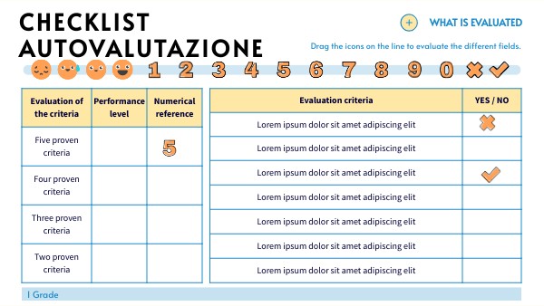 EDUCATION CHECKLIST | Genially