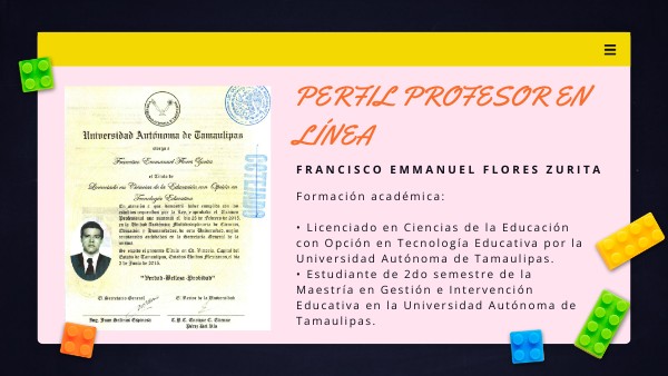 PERFIL DEL PROFESOR | Genially