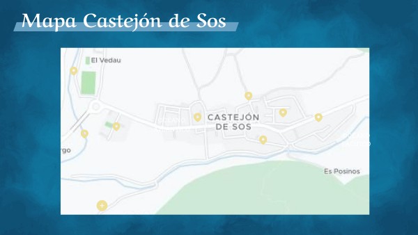 Mapa interactivo Castejón de Sos