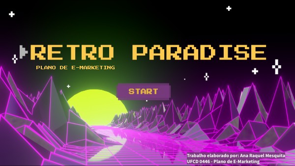 Retro Paradise - Plano E-Marketing | Genially