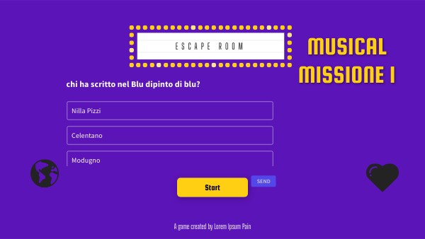 MUSICAL ESCAPE ROOM | Genially