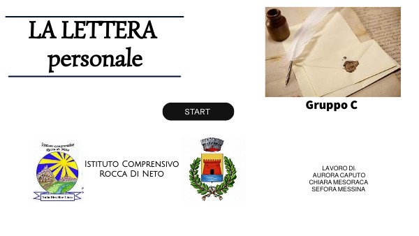 LA LETTERA PERSONALE | Genially