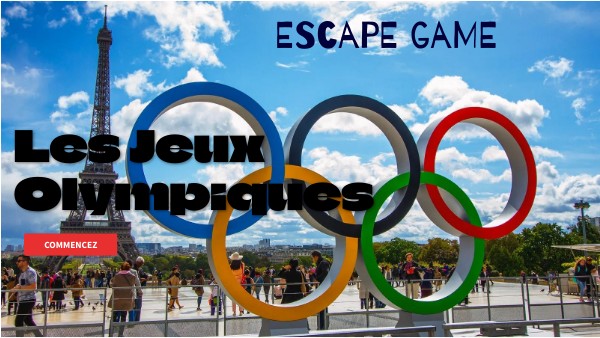 M2 Jeu d'Évasion les Jeux Olympiques