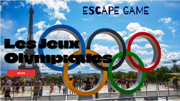 Klas 1 NL Jeu d'Évasion les Jeux Olympiques | Genially