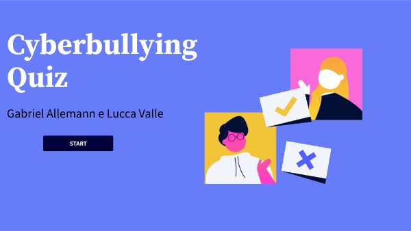 Cyberbullying quiz | Genially