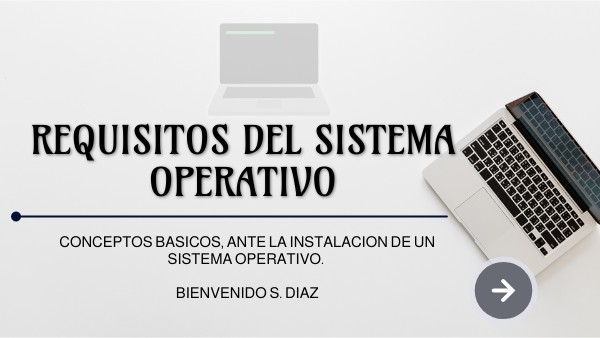 Requisitos del Sistema Operativo | Genially