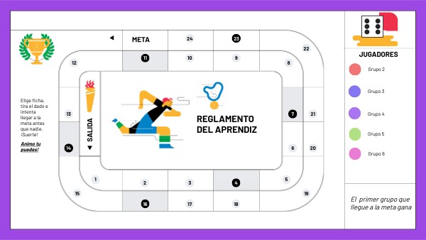 Juego de Mesa Olimpiadas | Genially