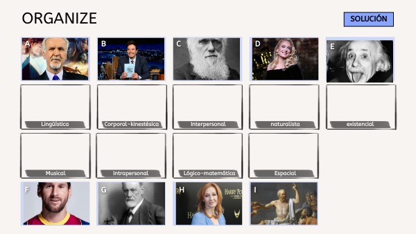 CHRONOLOGICAL ORDER | Genially