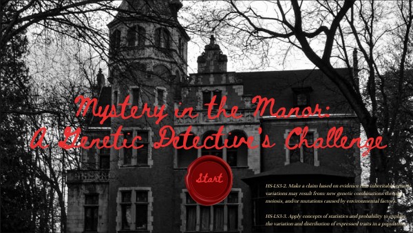 Mystery in the Manor: A Genetic Detective's Challenge | Genially