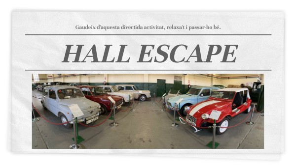 Hall Escape | Genially