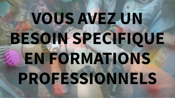 Copie - VIDEO PRESENTATION FORMATIONS