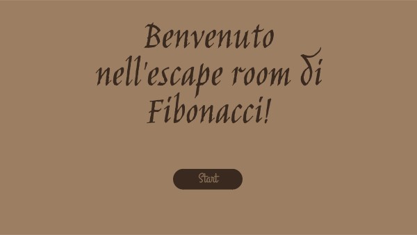 FIBONACCI ESCAPE ROOM