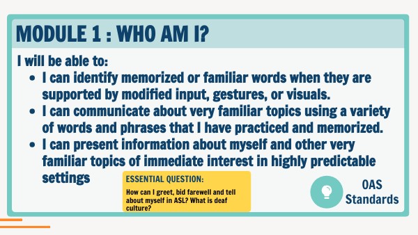 Module 1 Landing Page | Genially