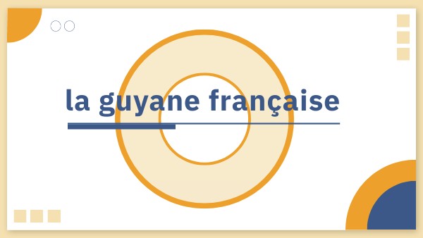 presen. della guyana francese | Genially