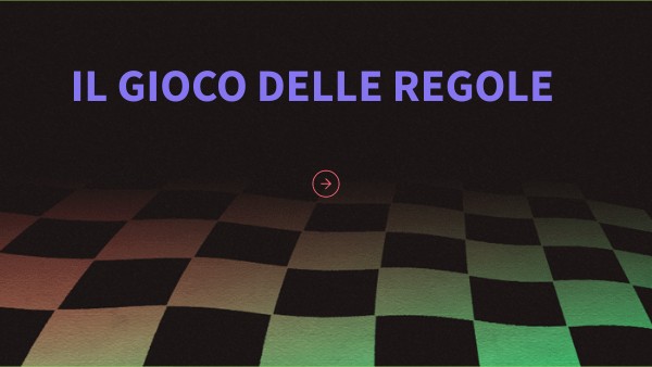 GIOCO DELLE REGOLE