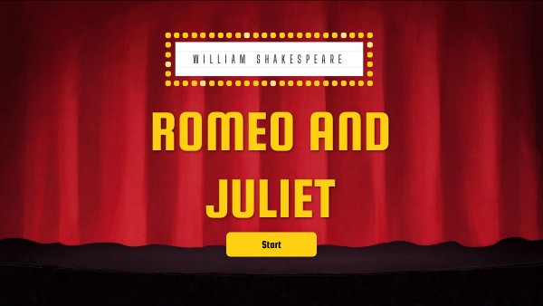 William Shakespeare: Romeo and Juliet | Genially