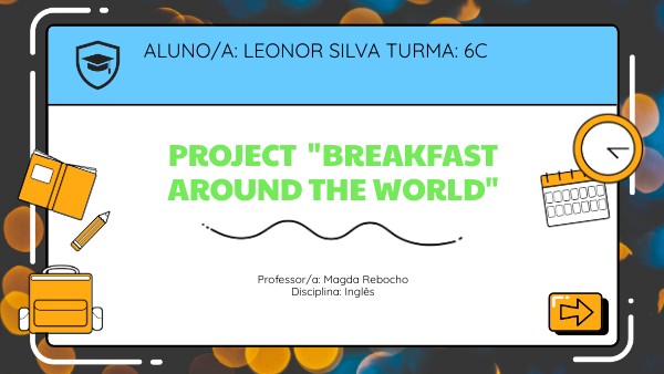 Project "Breakfast around the world | Genially