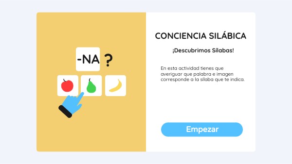 PRÀCTICA CONCIENCIA SILÁBICA | Genially