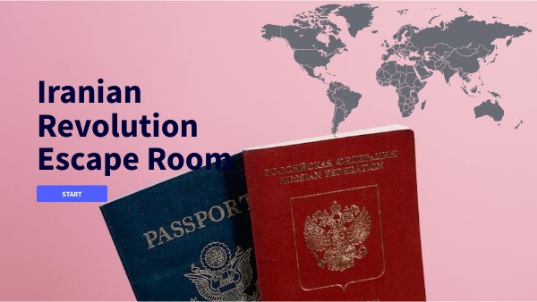 Iranian Rev ESCAPE ROOM | Genially