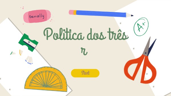 Politica dos três r | Genially