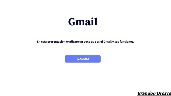 Presentacion Gmail | Genially