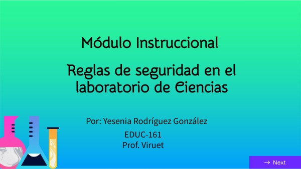 Seguridad en el laboratorio | Genially