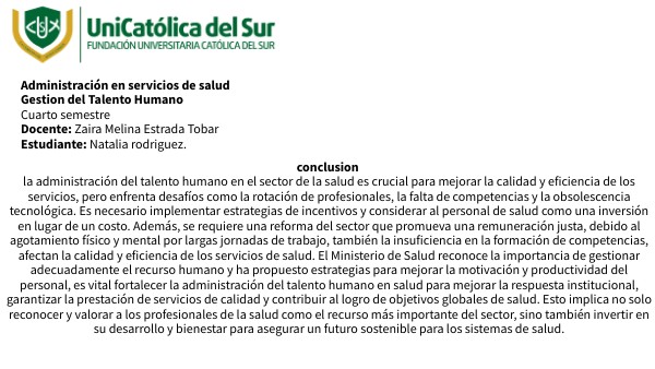 Mapa Conceptual GTH | Genially