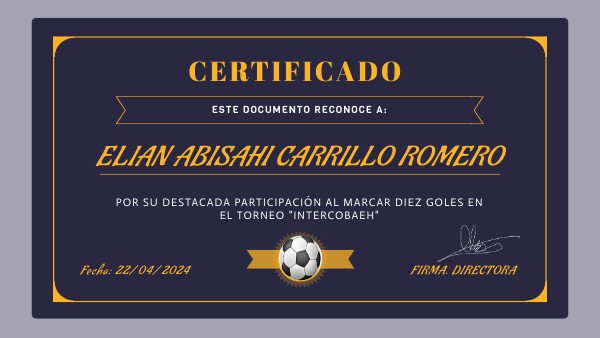CERTIFICADO | Genially