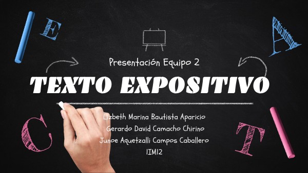 TEXTOS EXPOSITIVOS | Genially