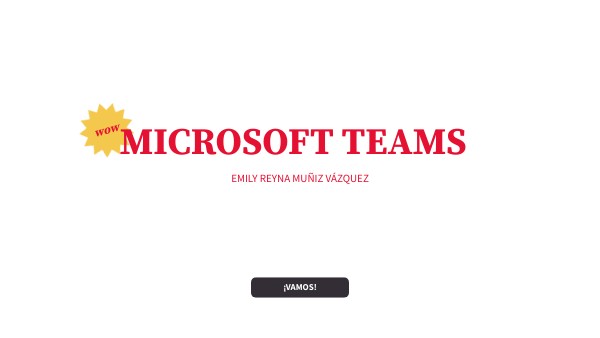 Presentación MICROSOFT TEAMS | Genially