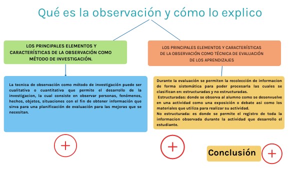 Qué es la observación y cómo lo explico