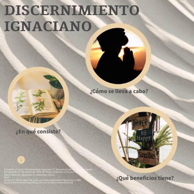 Infografía Discernimiento Ignaciano | Genially