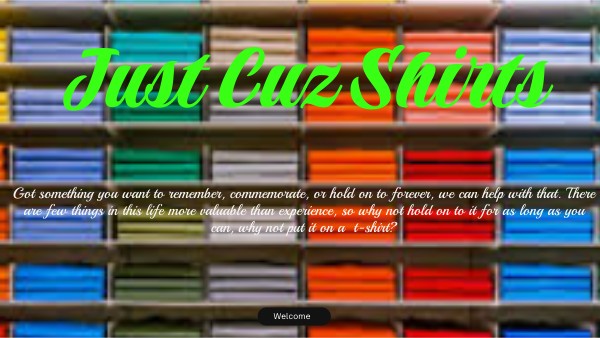 Basic Interactive Microsite