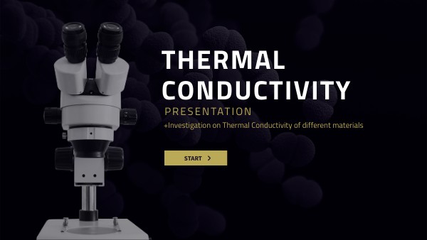 Gr 10 Thermal Conductivity Practical