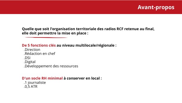 Les 3 scénarios de RCF | Genially
