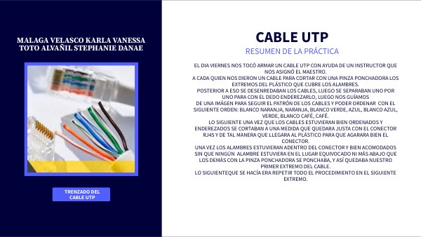 CABLE UTP | Genially