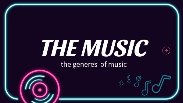 The music | Genially