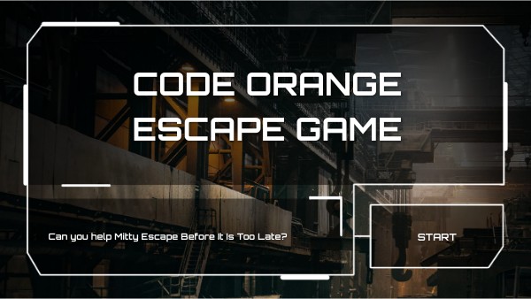 Code Orange Escape Game | Genially