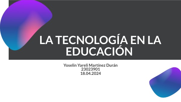 ORGANIC PRESENTATION II | Genially