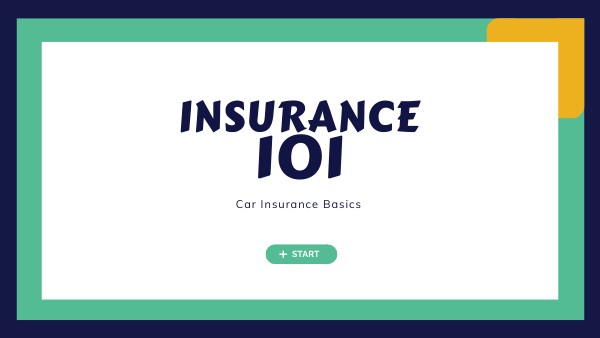 QUIZ 01 | Insurance 101 | Car Insurance Basics | Genially