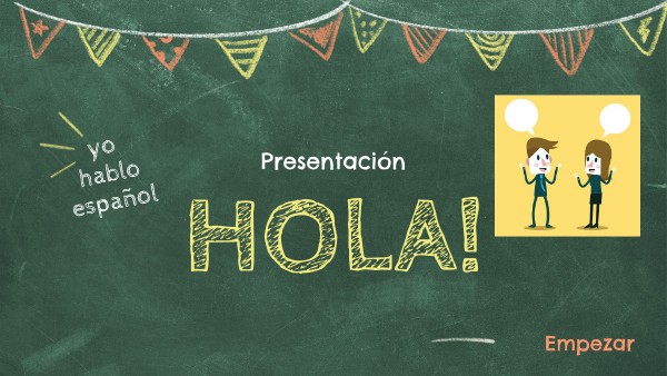 Presentación clases especiales de español | Genially