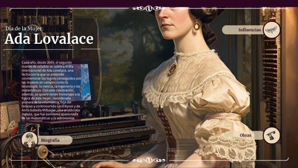 Día de la Mujer: Ada Lovalace | Genially