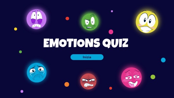 EMOTIONS QUIZ - THE COLOR MONSTER