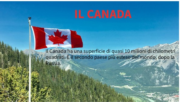 IL CANADA | Genially